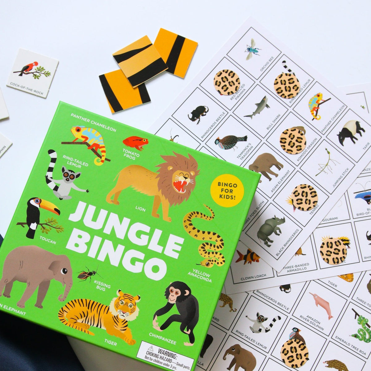 Jungle Bingo – KidzyWudzy LLC.