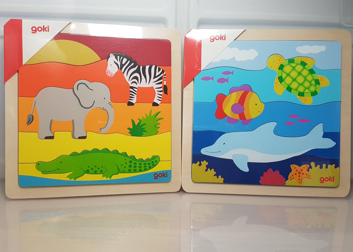 Horizontal Puzzles – KidzyWudzy LLC.